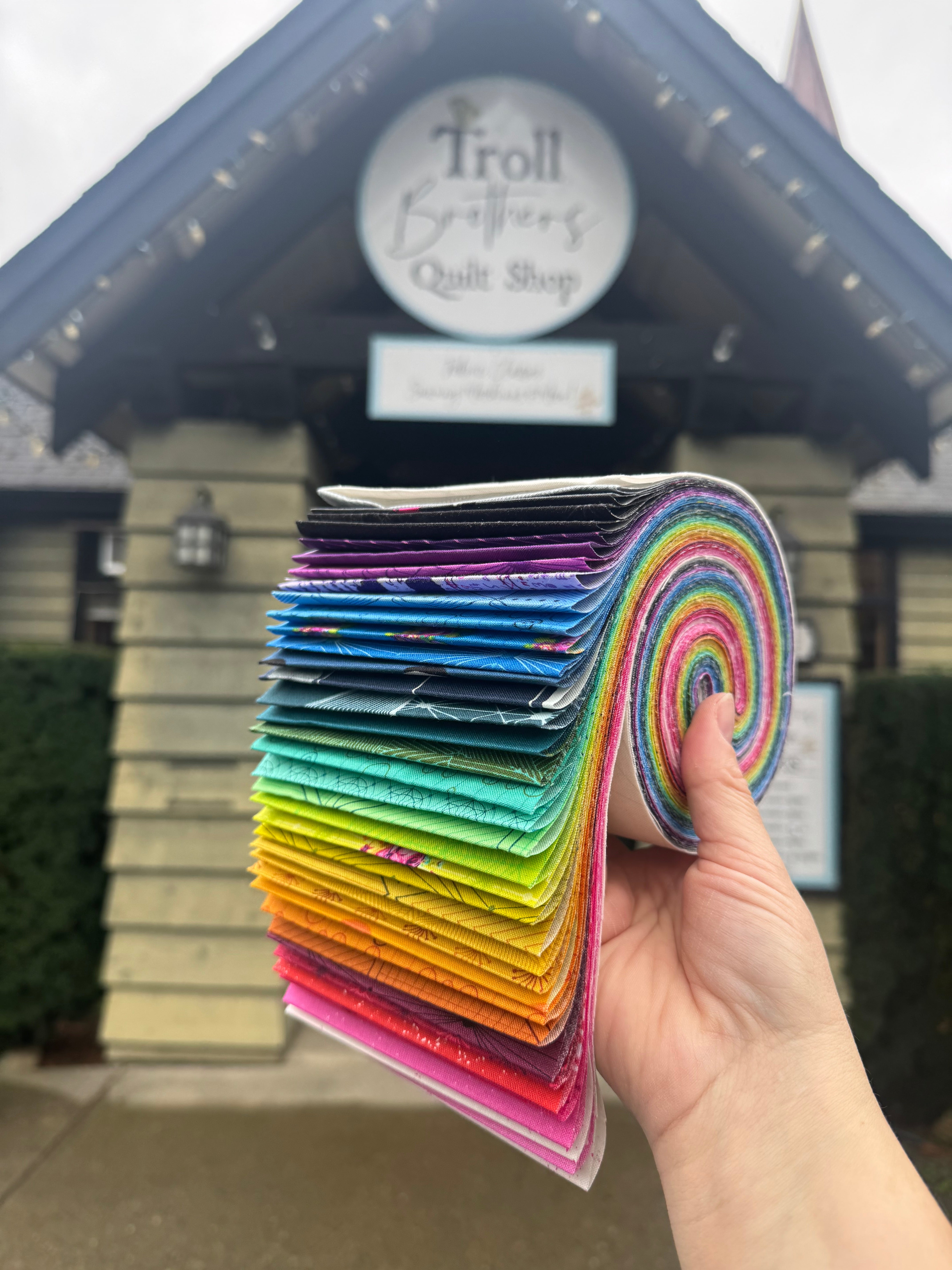 Almost 40 Troll Roll - Giucy Giuce – Troll Brothers Quilt Designs