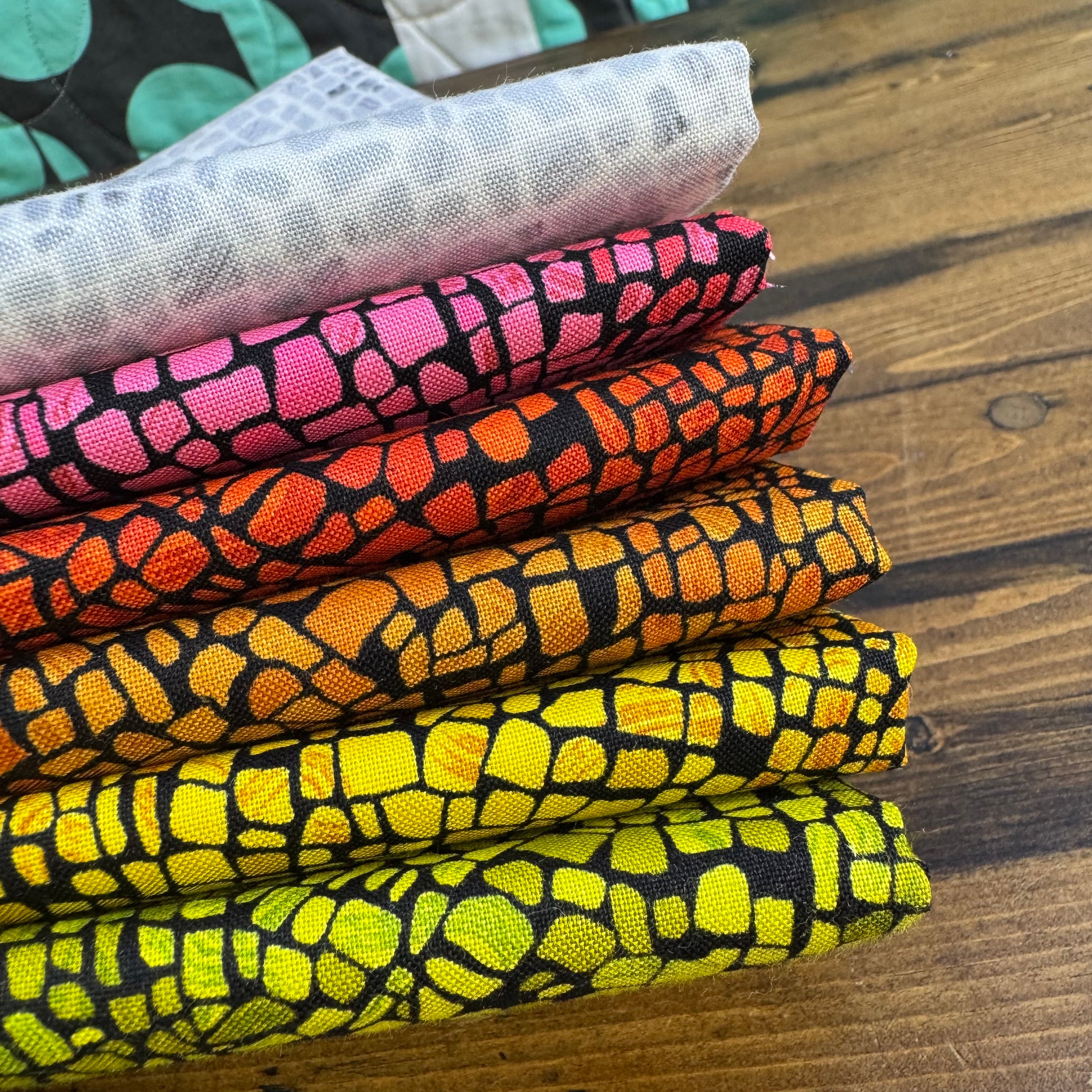 Gemma Half Metre Bundle Warm - Eye Candy Quilts – Troll Brothers Quilt ...