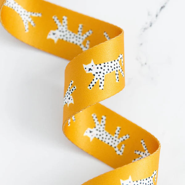 Snow Leopards Webbing - 1 1/2" - Rashida Coleman Hale - PER QUARTER ME ...