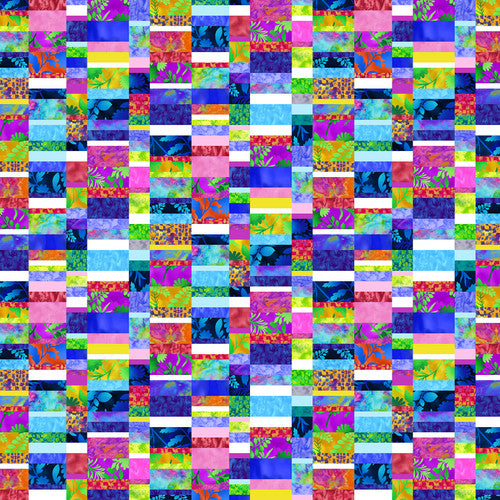 Fractal Forest-Digital Lateral Stacks Indigo - Art Loft - PER QUARTER ...
