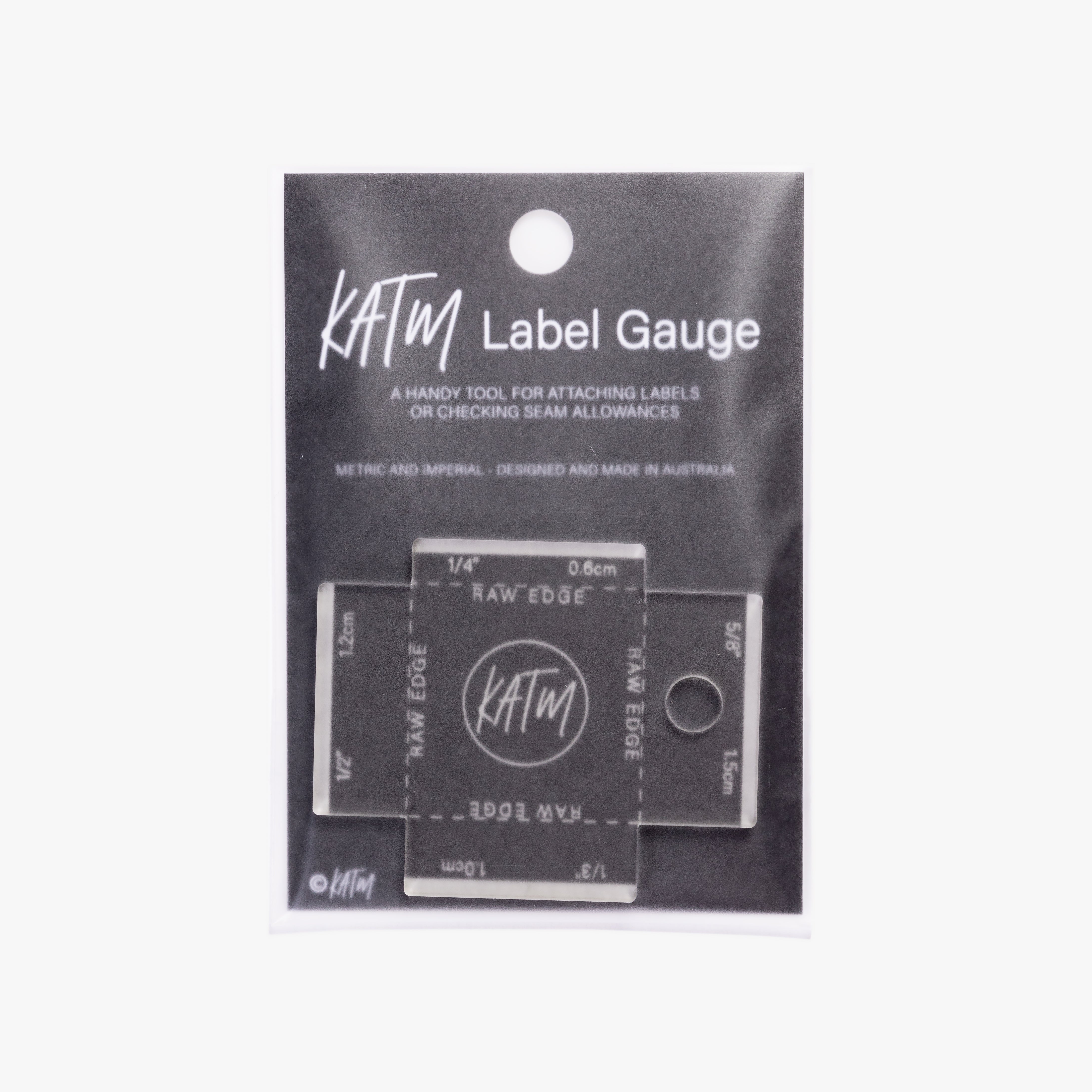 KATM Gauge for Labels – Troll Brothers Quilt Designs